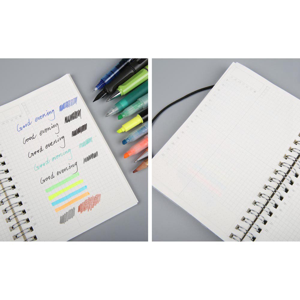 Jual Buku Binder Catatan Jurnal Harian Notebook Format Dotted Pages ...