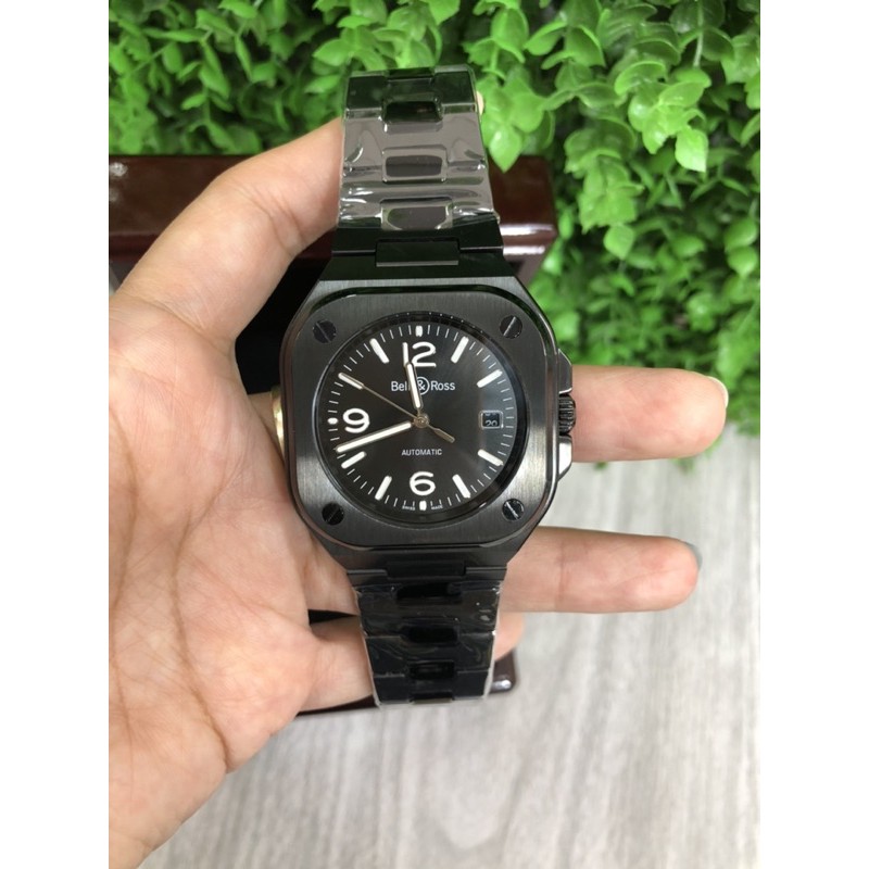 Jual JAM BELL&ROSS AUTOMATIC/FULL BLACK | Shopee Indonesia