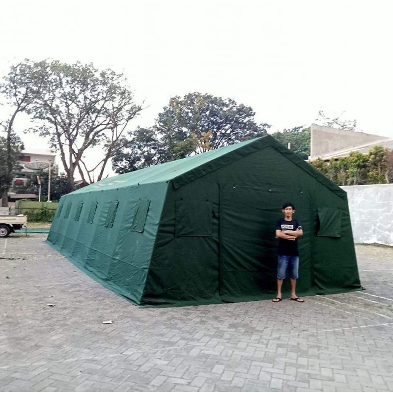 Jual Tenda Posko Serbaguna pengungsi 6x12 - Tenda siaga darurat ...
