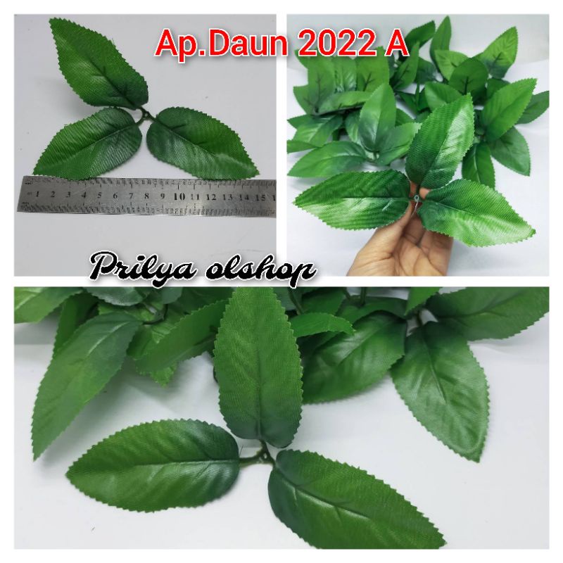 Jual AP. Daun 2022 A aplikasi daun mawar kuncup mawar daun mawar ...