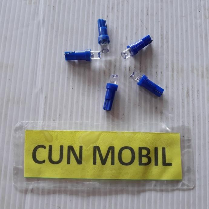 Jual Bohlam Led 12V Model T5 Warna Biru Sekali Harga Per Pc | Shopee ...