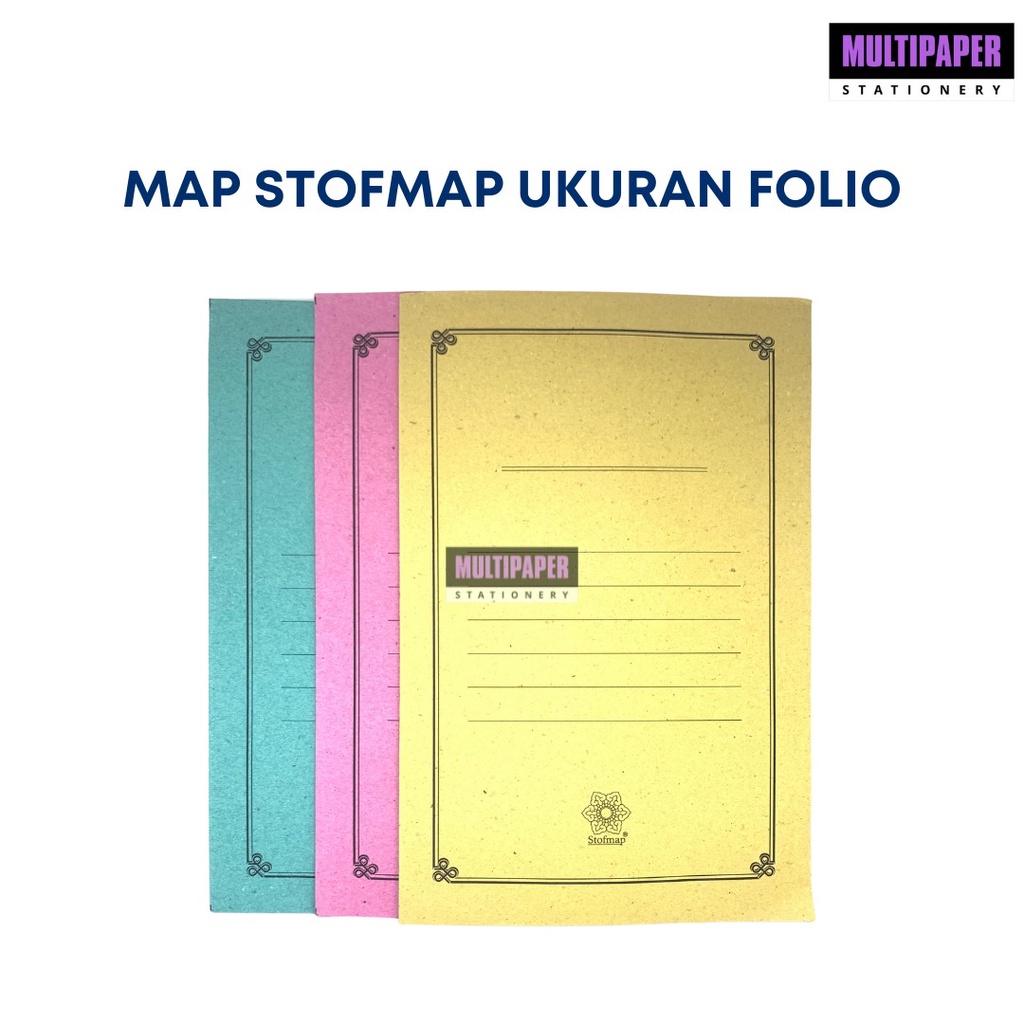 Jual Map Kertas Stofmap Folio Isi 50 Pcs | Shopee Indonesia