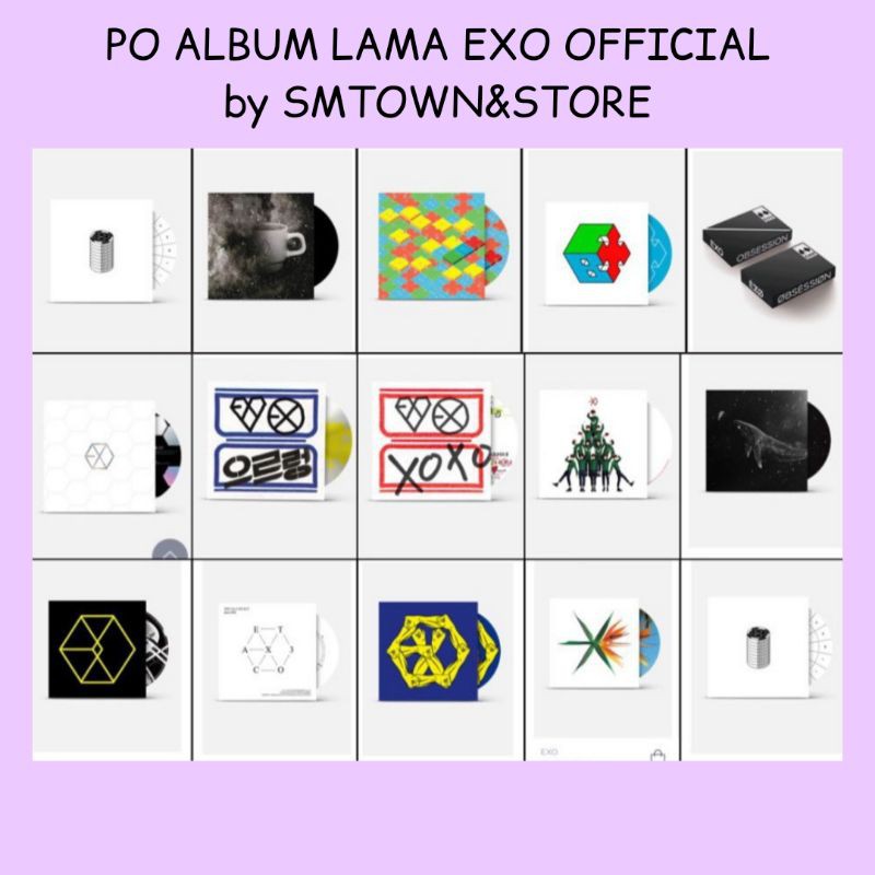 Jual PO ALBUM LAMA EXO | Shopee Indonesia