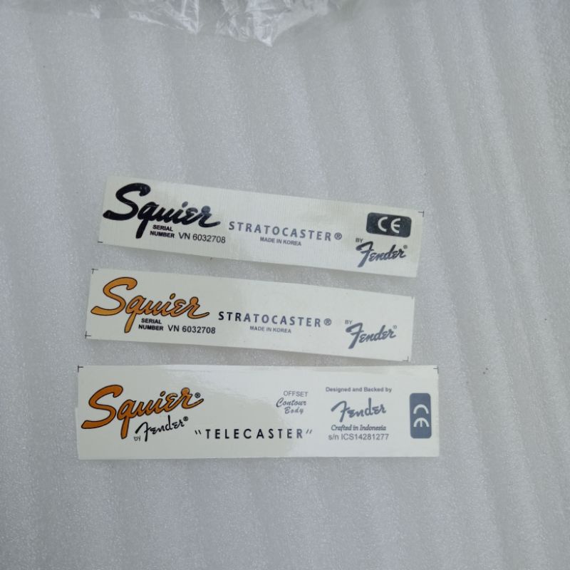 Jual decal squier telecaster stratocaster | Shopee Indonesia