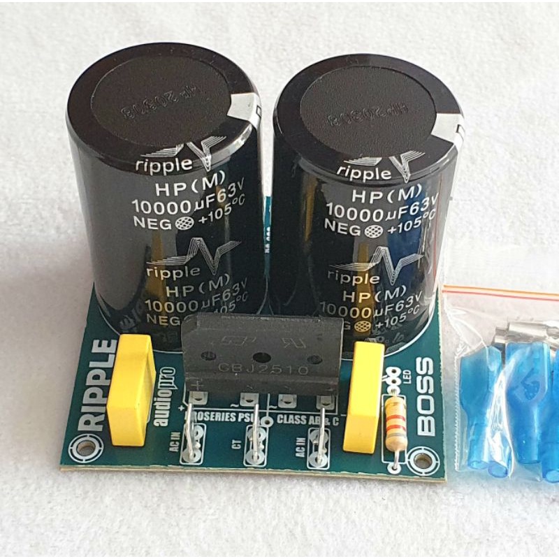 Jual KIT PSU 2 ELCO RIPPLE 10000uf 63V ORI Plus Skun | Shopee Indonesia