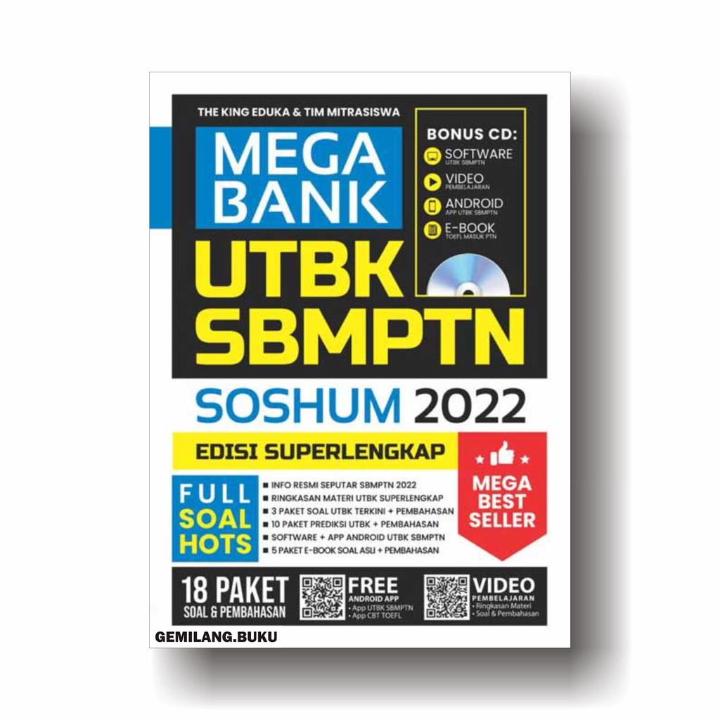 Jual Buku Mega Bank Utbk Sbmptn Soshum 2022 C Media Shopee Indonesia