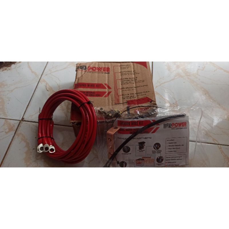 Jual Kabel Ground 5 titik PnP + terminal cooper | Shopee Indonesia