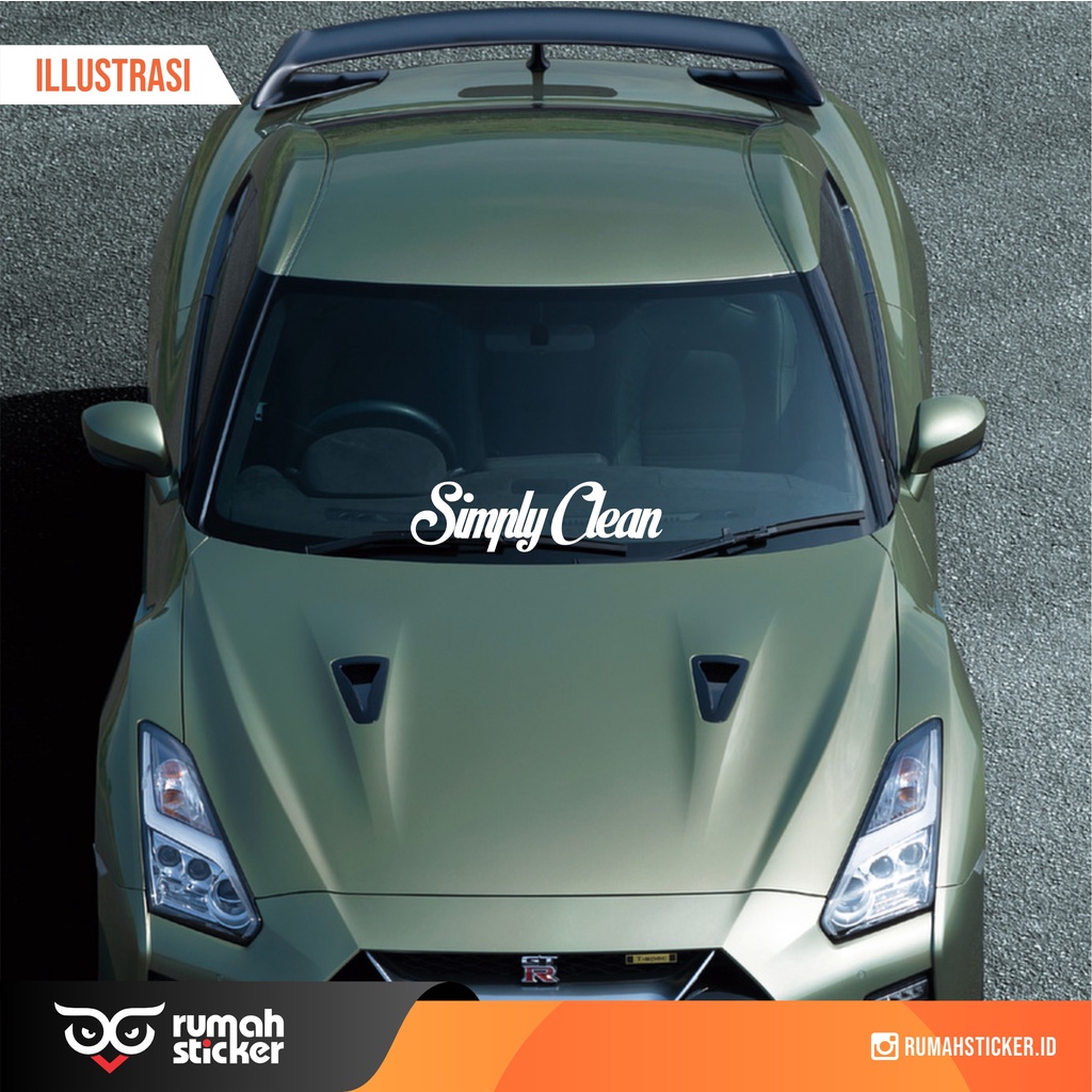 Jual STIKER STICKER CUTTING MOBIL JDM STYLE SIMPLY CLEAN | Shopee Indonesia