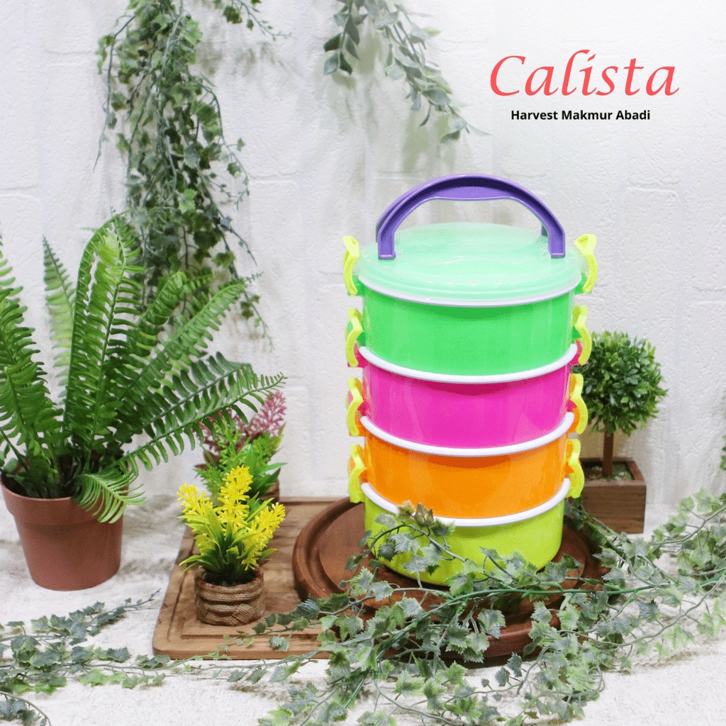 Jual Calista Rantang Susun Makanan - Rantang Gunma 3 & 4 Susun | Shopee ...