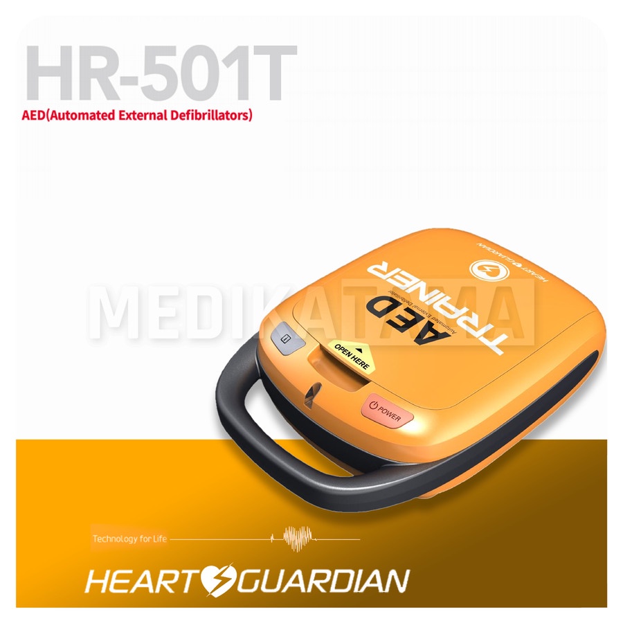 Jual AED Trainer HR-501T Defibrilator Heart Guardian Alat Kejut Jantung | Shopee Indonesia