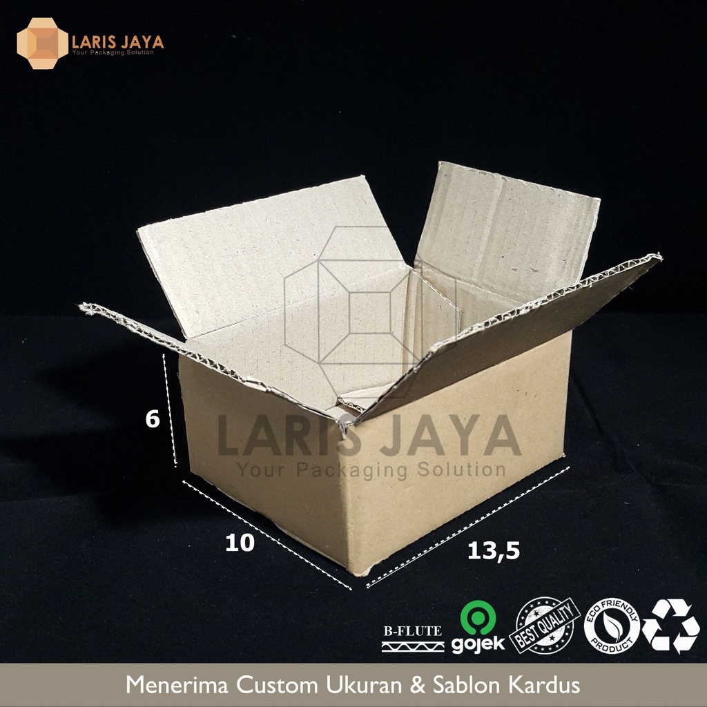Jual Kotak Gift Kardus Baru / Box Packing Kecil 13,5 x 10 x 6 cm Polos ...