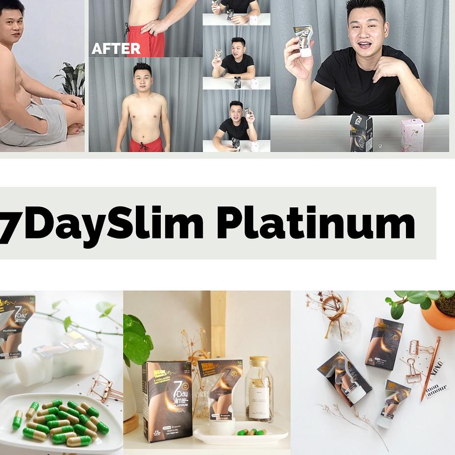 Jual D7P 7dayslim platinum collagen original penurun berat badan asli ...
