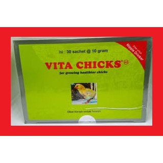 Jual Vita Chick vitamin pertumbuhan anak ayam dan burung Vitachick ...