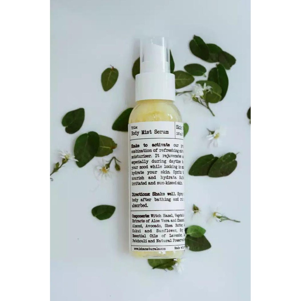 Jual ISHA Natural Body Mist Serum - 100 ml | Shopee Indonesia