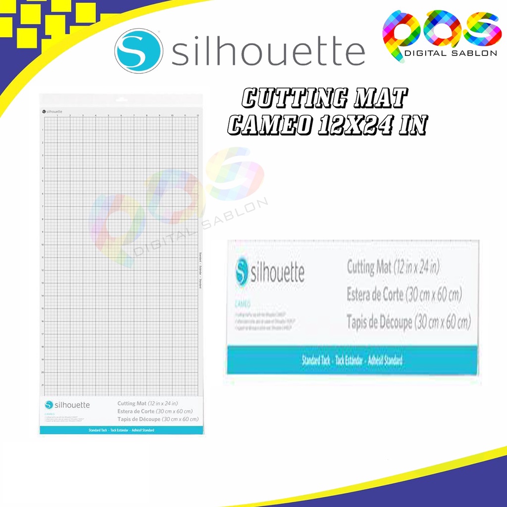 Jual Cutting Mat Silhouette Cameo 12 x 24 Inch | Shopee Indonesia