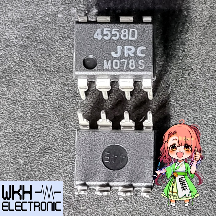 Jual ORIGINAL NJM4558D JRC4558D JRC 4558D OPAMP OP AMPS CHIP IC BB22 ...