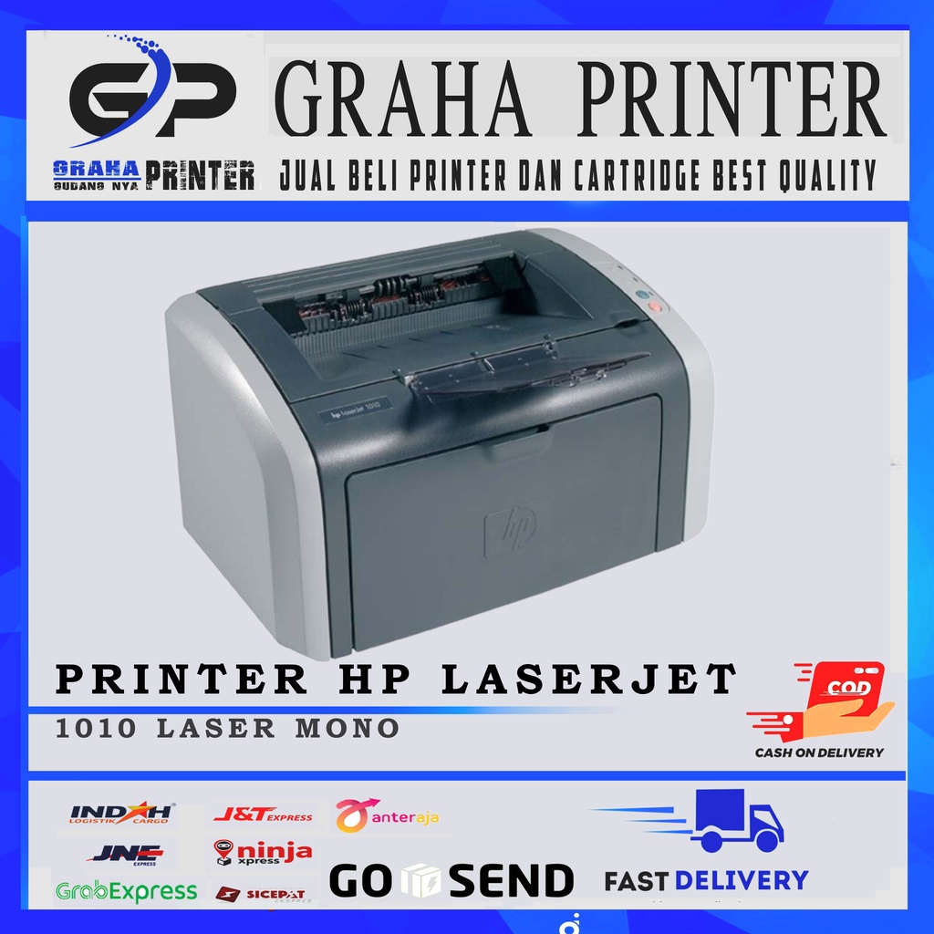 Jual Printer HP Laser Mono 1010 Printer Bekas Murah Bergaransi | Shopee ...