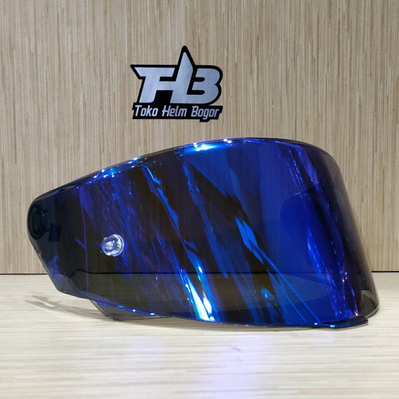 Jual visor KYT TT Course BLUE aftermarket | Shopee Indonesia