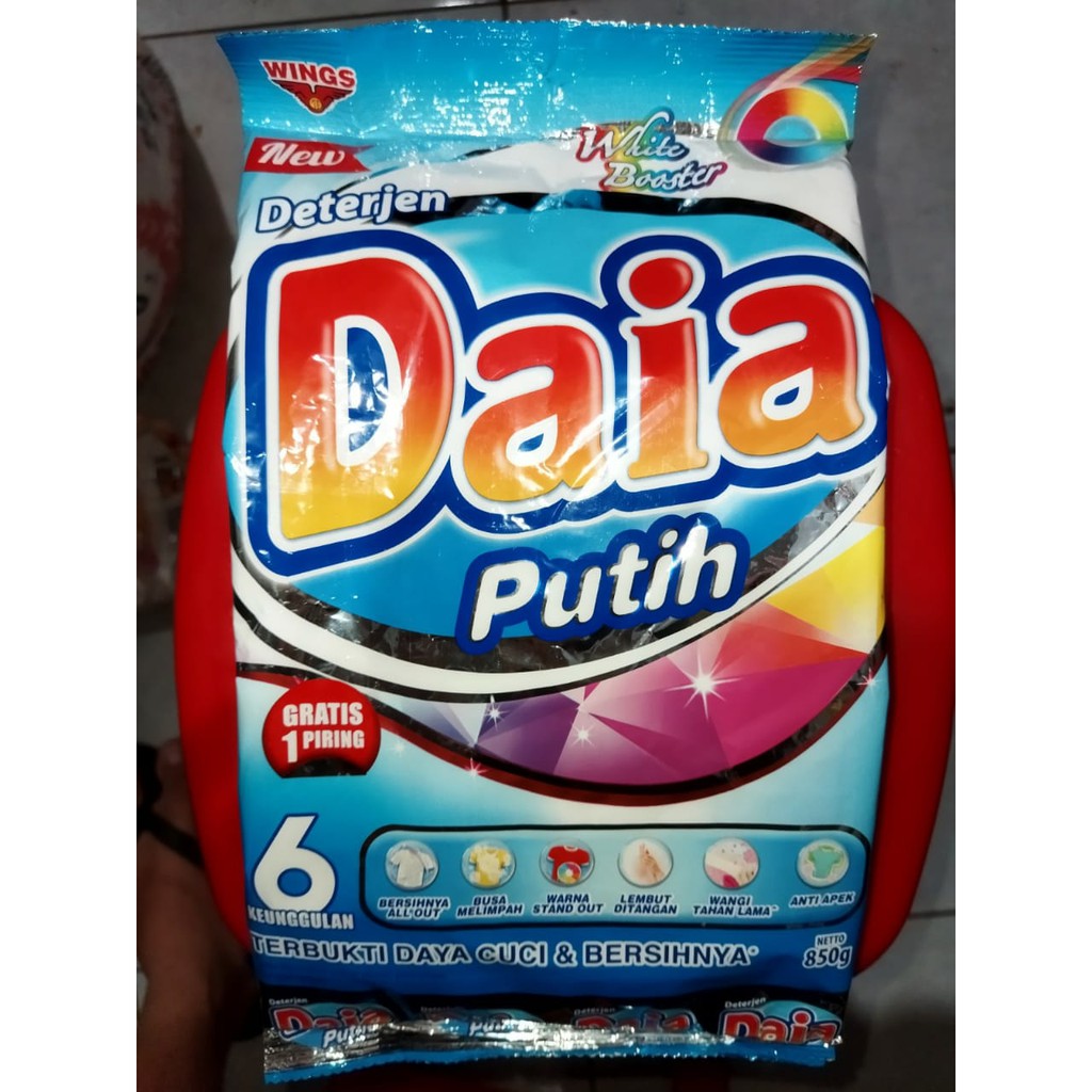 Jual Deterjen Daia Putih White Booster 800 gr | Shopee Indonesia