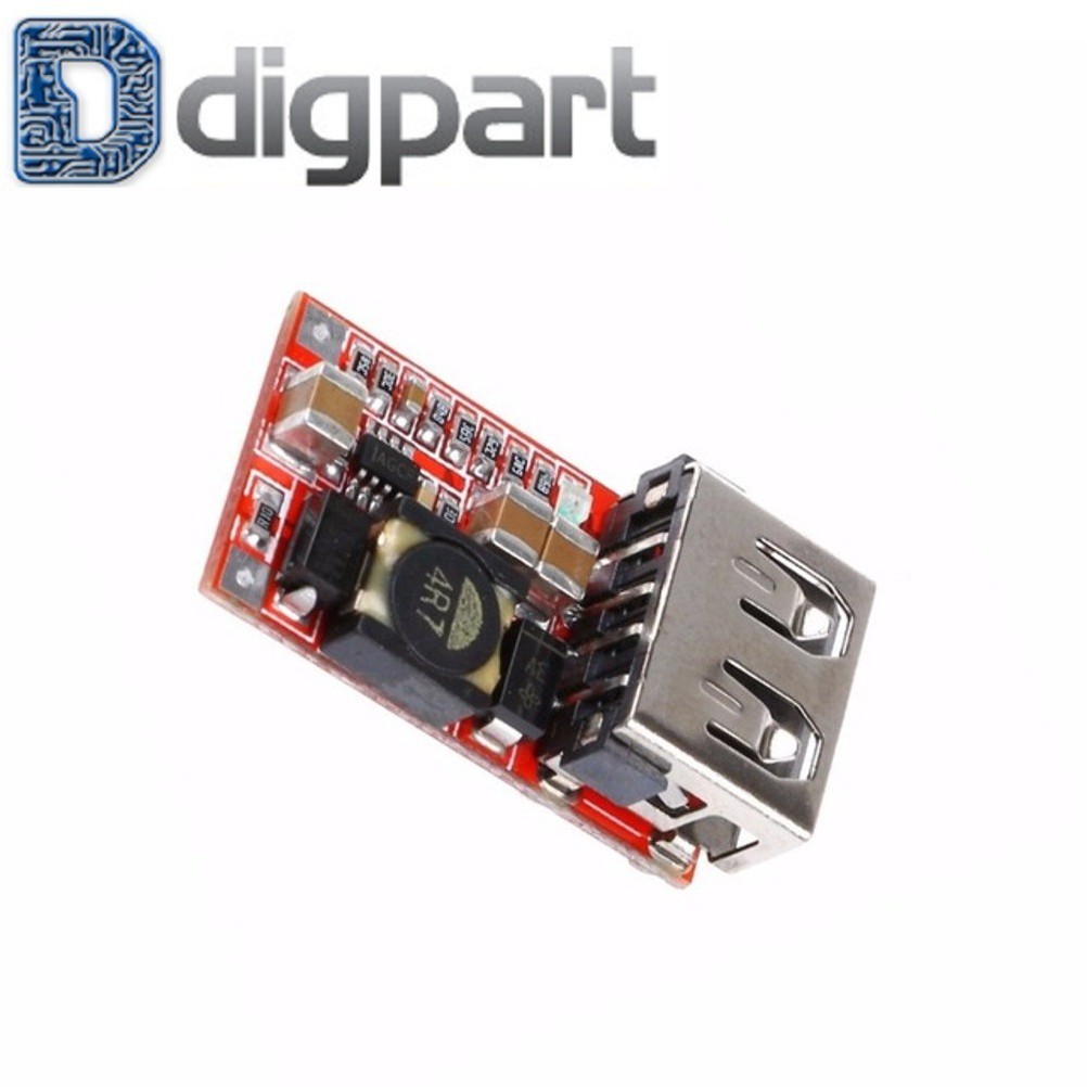 Jual Module 6-24V 24V 12V To 5V USB Step Down Charger HP Motor Mobil ...
