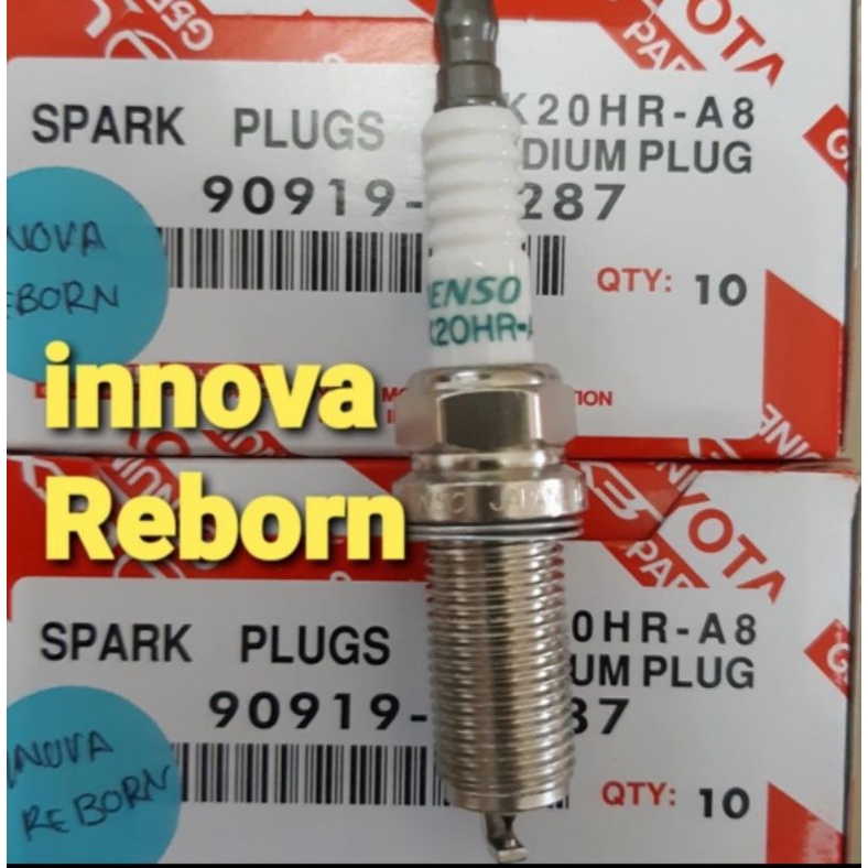 Jual Busi Iridium Innova Reborn Fortuner Vrz Hilux 90919-01287 | Shopee ...