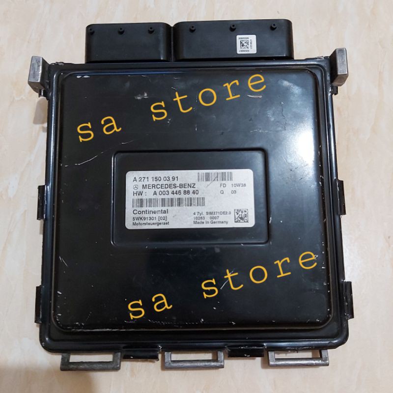 Jual ECU mesin Mercy Mercedes Benz W204 W212 M271 C200 C250 E200 E250 A 271 150 03 91 | Shopee ...