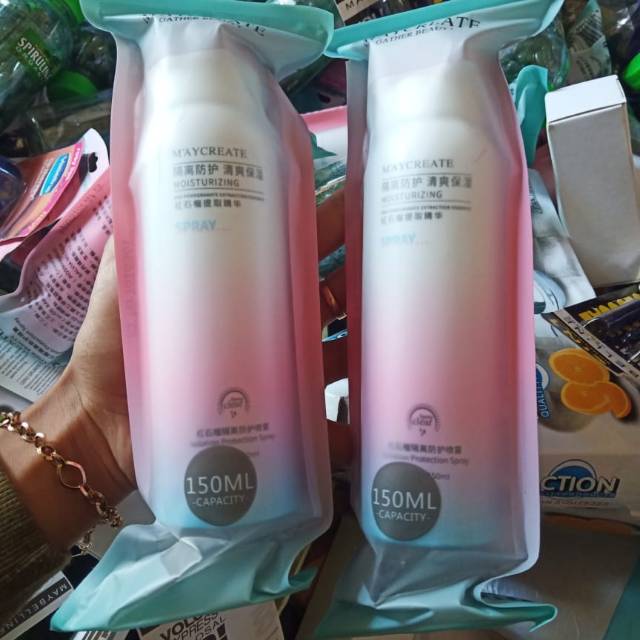 Jual MayCreate Whitening Skin Spray Losion Korea Pemutih Kulit Body ...