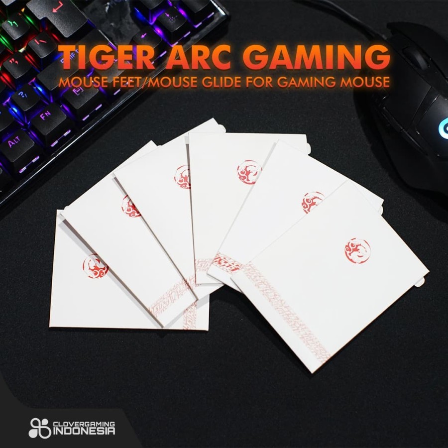 Jual Tiger Arc Gaming Mouse Feet Razer - HyperGlide Clone Mouse Glide ...