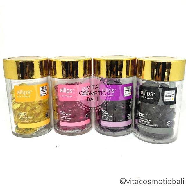 Jual Ellips Vitamin Rambut Elips Elip mutiara hair jar hair treatment ...