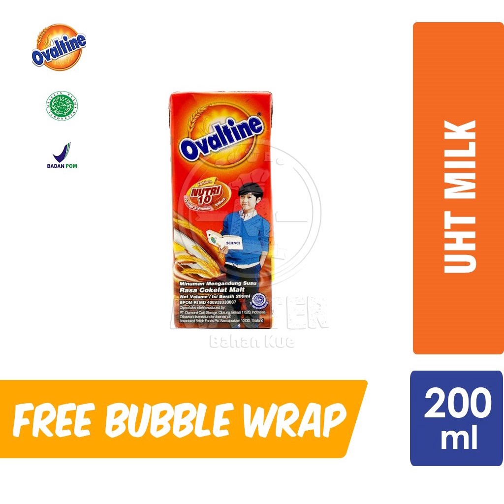 Jual Ovaltine Susu UHT Choco Malt Milk [200 ml] | Shopee Indonesia