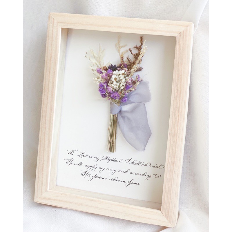 Jual Dried Flowers Frame / Bingkai Bunga Kering 5R | Shopee Indonesia