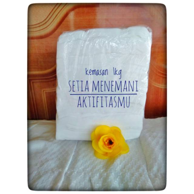 Jual TERMURAH!!!! TISSUE KERING SERBAGUNA BIA DICUCI ULANG KEMASAN 1KG ...