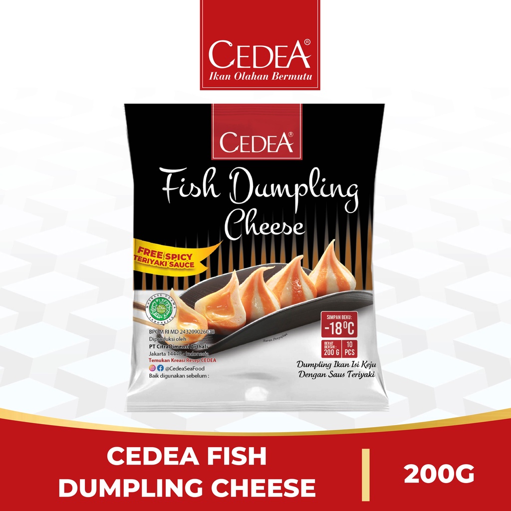 Jual CEDEA FISH DUMPLING CHEESE [200g] / Free Saus Teriyaki | Shopee ...