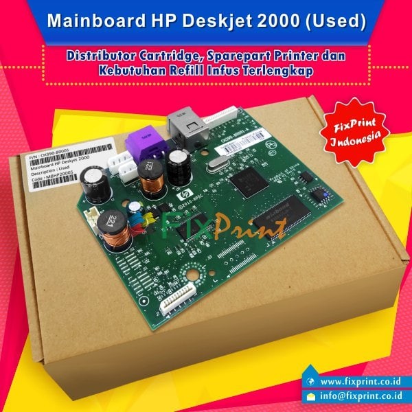 Jual Mainboard / Motherboard HP Deskjet 2000 HP D2000 Used FSB2711 ...