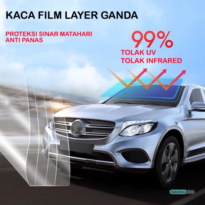 Jual Kaca Film Riben Tolak Panas Anti UV Anti Infrared 99 Persen Mobil Ruangan One Guard ...