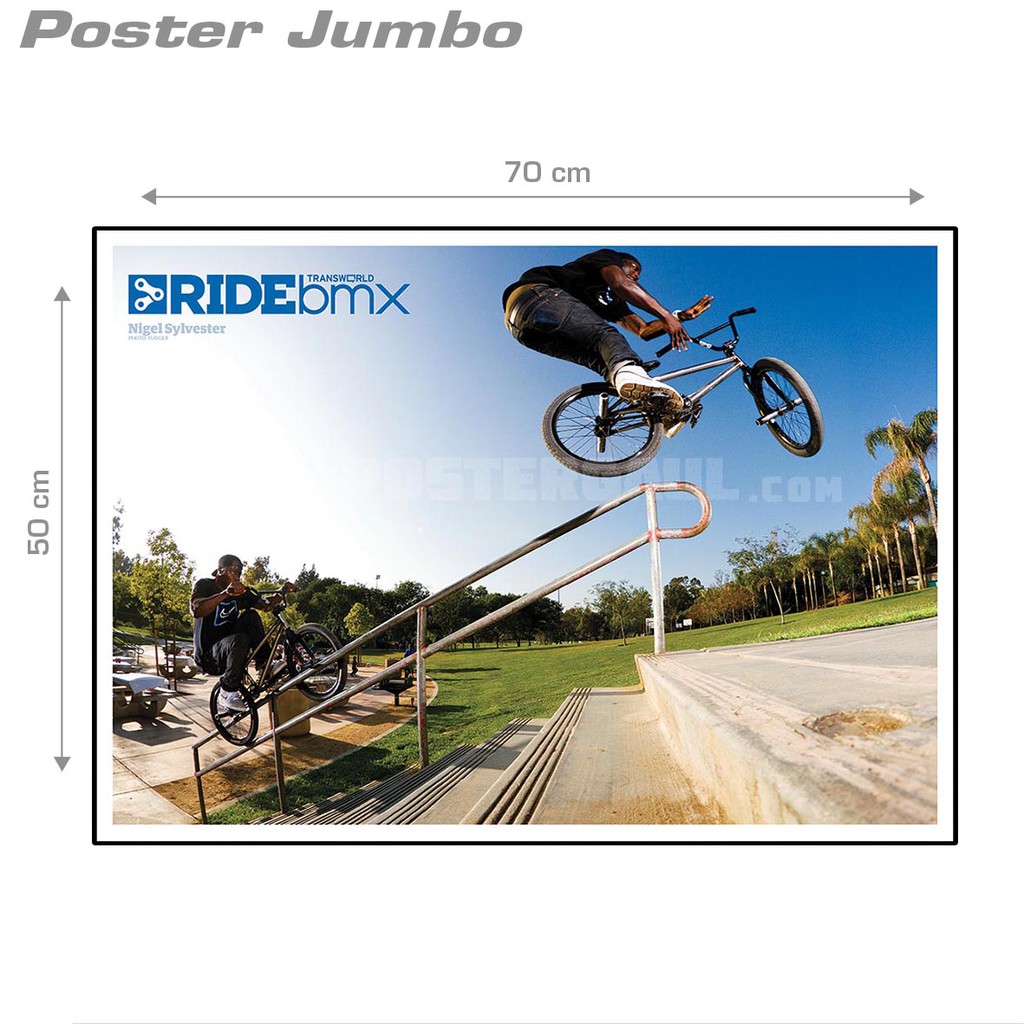 Jual Poster Jumbo EXTREME SPORTS BMX #SPOEX1 - ukuran 50 x 70 cm ...