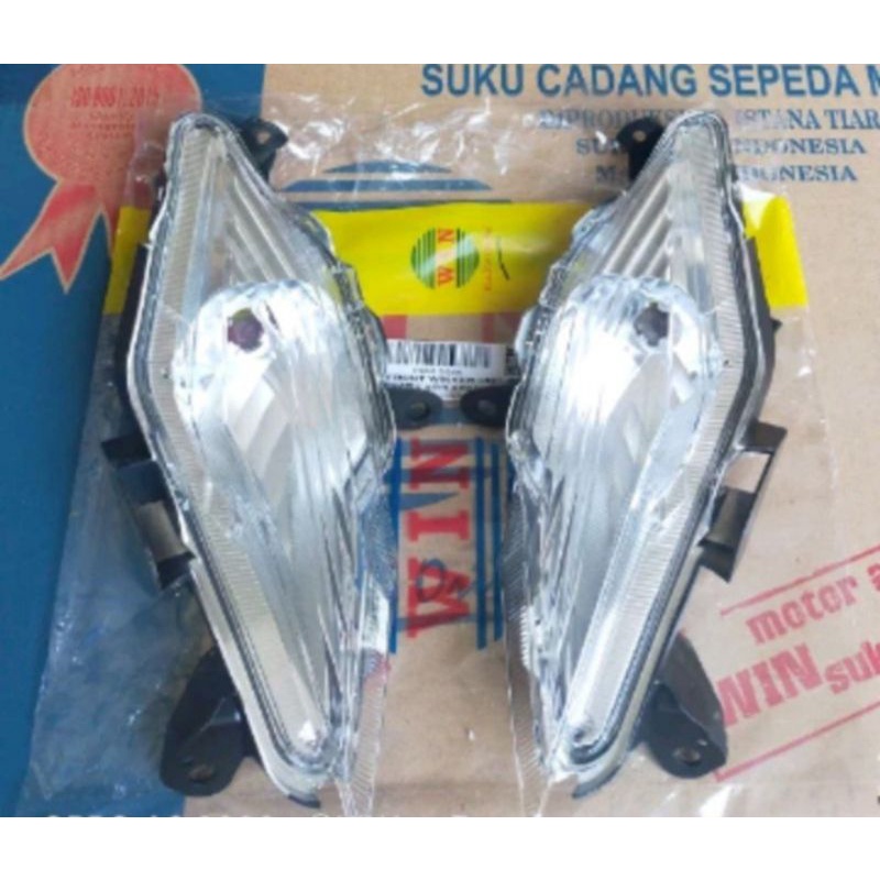 Jual lampu sein sen depan beat esp 2020 led k1a merk win | Shopee Indonesia