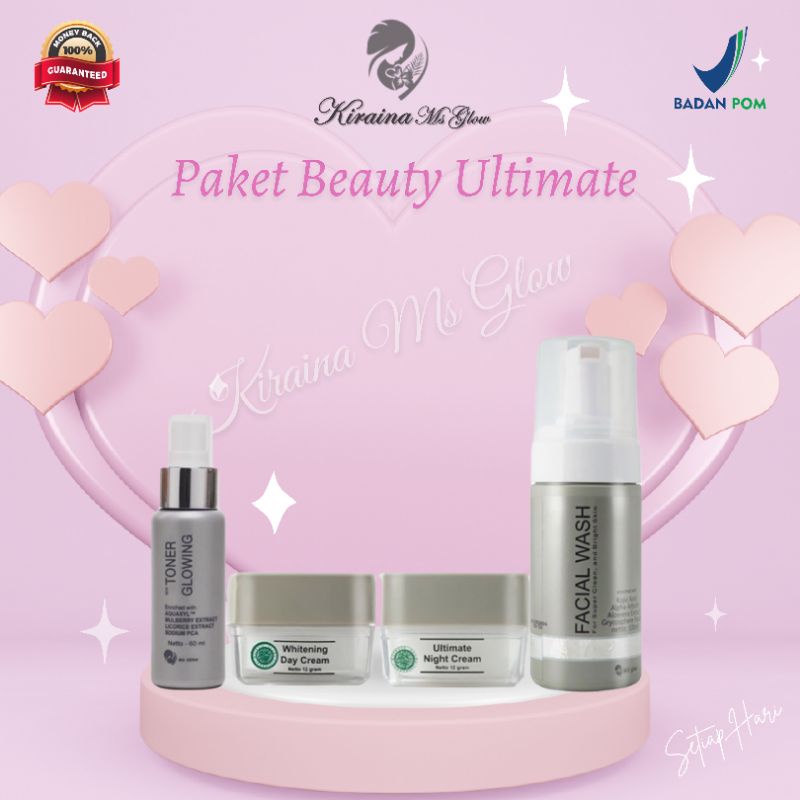 Jual Paket Ms Glow Ultimate Series Ms Glow 100% Original | Shopee Indonesia