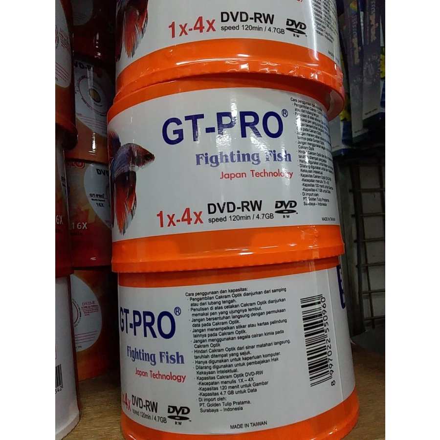 Jual DVD-RW GT-PRO (isi 50 pcs) | Shopee Indonesia