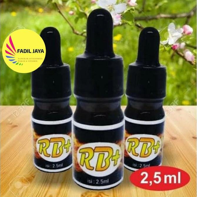 Jual RB + PLUS 2,5 ML VITAMIN HARIAN LOMBA OBAT PENGGACOR BURUNG ...