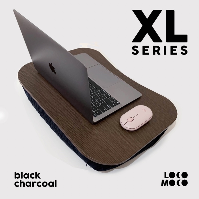 Jual Alas Laptop/Bantal Laptop/Meja Laptop XL SERIES - Black Charcoal ...