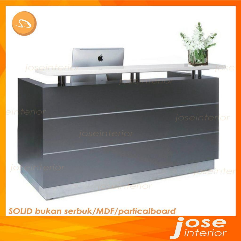 Jual MEJA RESEPSIONIS MINIMALIS MODERN | Shopee Indonesia