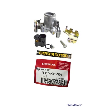 Jual BODY SET THROTTLE BODY BEAT ESP K81 SCOOPY K93 ORI HONDA 16410 K81 ...