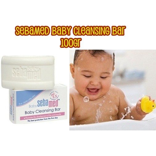 Jual Sebamed sabun batang Baby Cleansing Bar 100gr exp bln 10 2027 ...