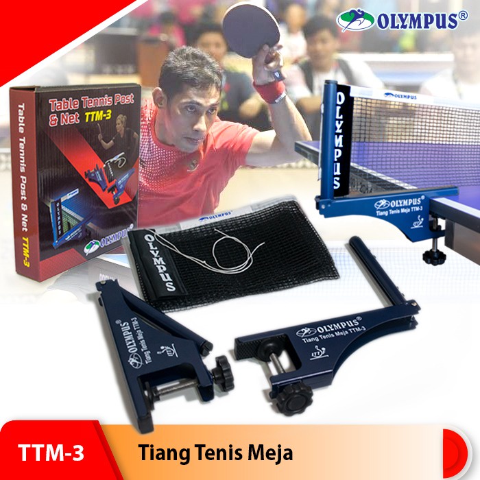 Jual Olympus Tiang Tenis Meja TTM-3 Net Pingpong | Shopee Indonesia