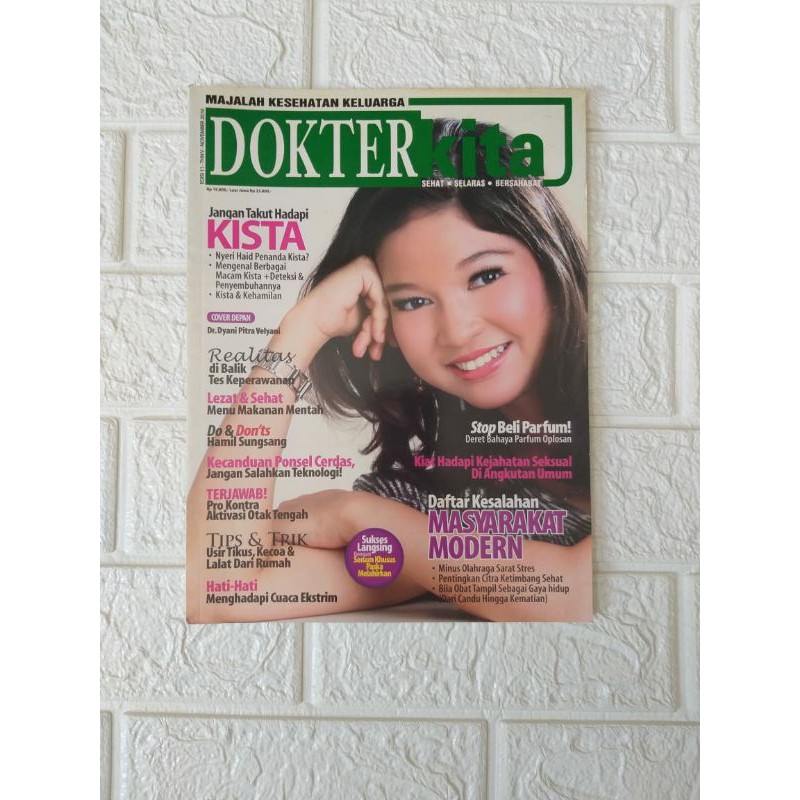 Jual Majalah Kesehatan Keluarga DOKTER KITA Preloved | Shopee Indonesia