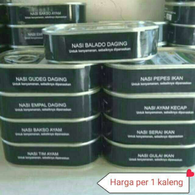 Jual RANSUM TNI T2 MRE HARGA ECERAN / RANSUM NASI CAMPING DALAM KEMASAN ...