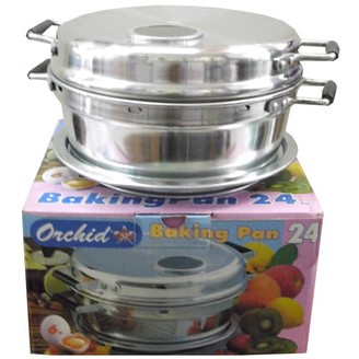 Jual BAKING PAN ORCHID 24 CM | Shopee Indonesia