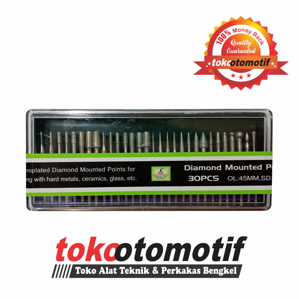 Jual Diamond Mounted Pointer Set 30 PCS KENTARO | Shopee Indonesia