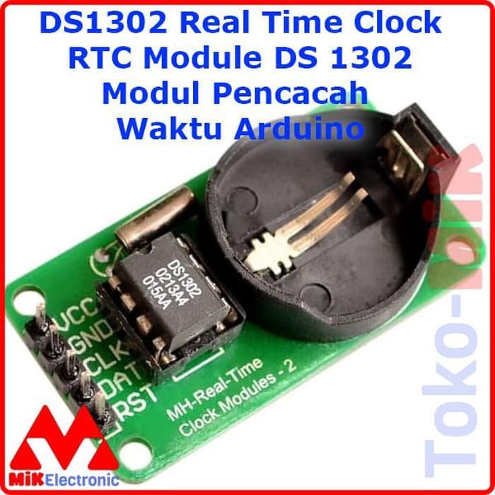 Jual JUAL DS1302 Real Time Clock RTC Module DS 1302 Modul Pencacah ... Jual JUAL DS1302 Real Time Clock RTC Module DS 1302 Modul Pencacah ...